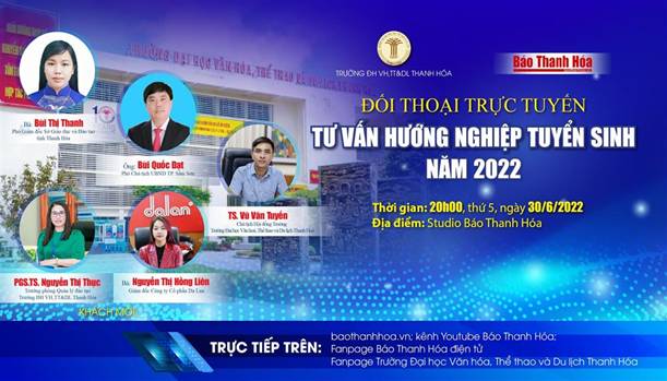 CHÀO ĐÓN CHƯƠNG TRÌNH ĐỐI THOẠI TRỰC TUYẾN TƯ VẤN HƯỚNG NGHIỆP TUYỂN ...